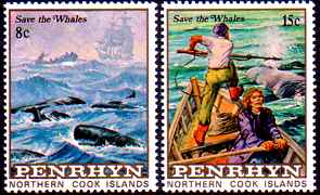 Maritime Topics on stamps, Whaling Part 1