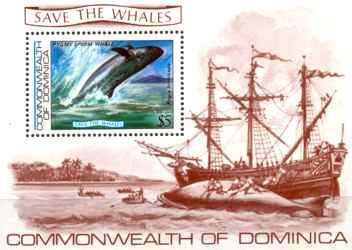 Maritime Topics on stamps, Whaling Part 1