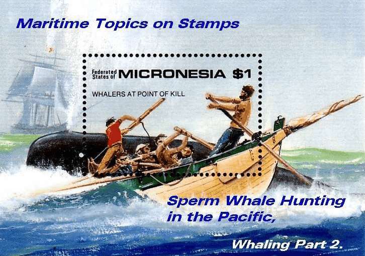 Maritime Topics on stamps, Whaling Part 1
